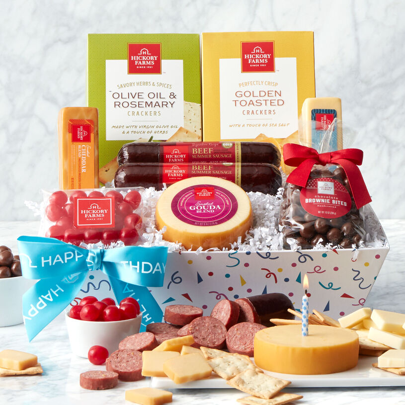 Premium Birthday Snack Gift Set | Hickory Farms