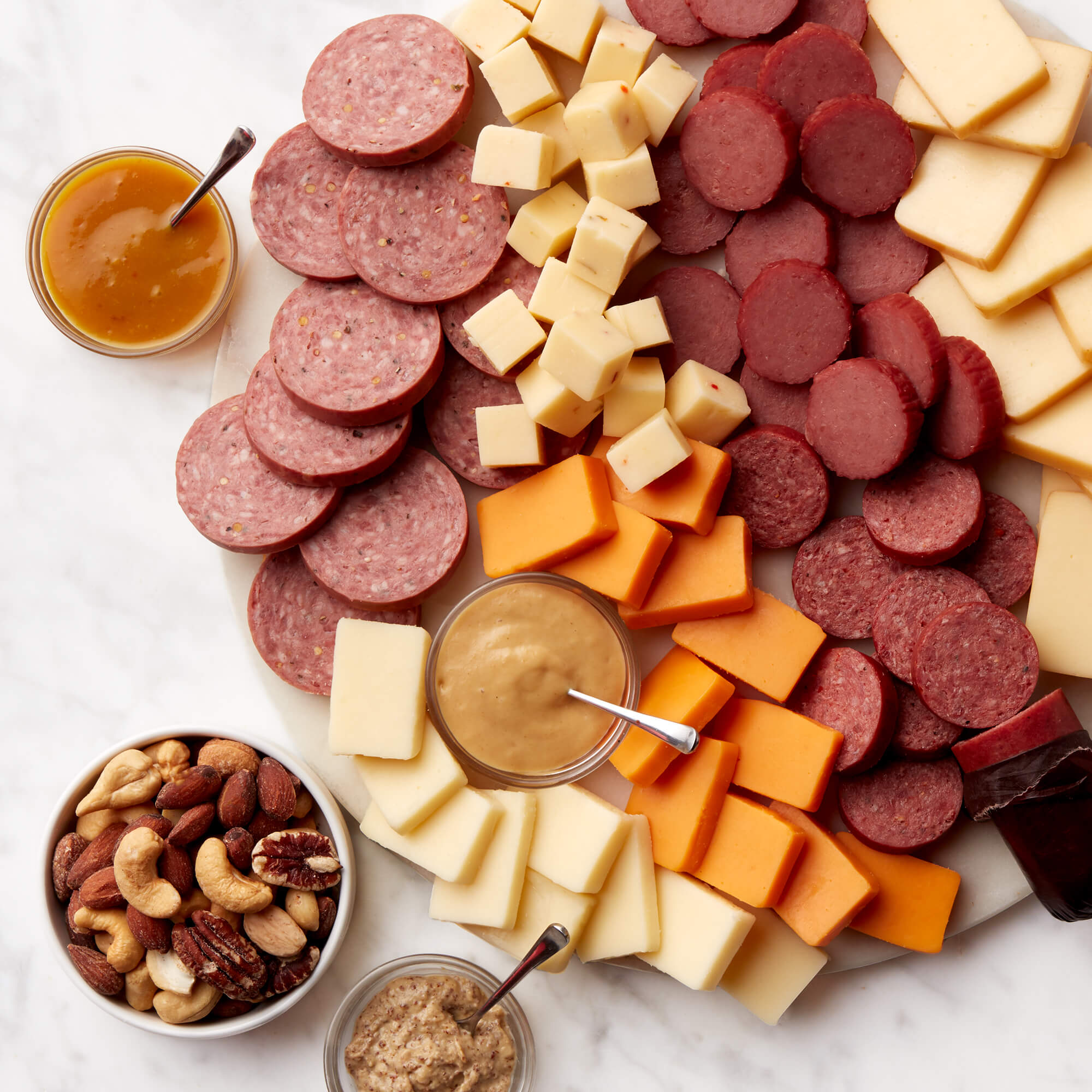 Gourmet Meat & Cheese Gift Tower | Hickory Farms