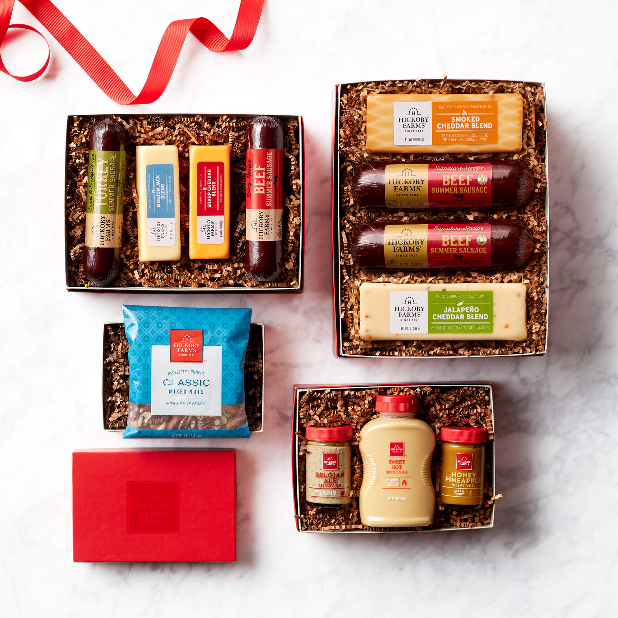 Gourmet Meat & Cheese Gift Tower | Hickory Farms
