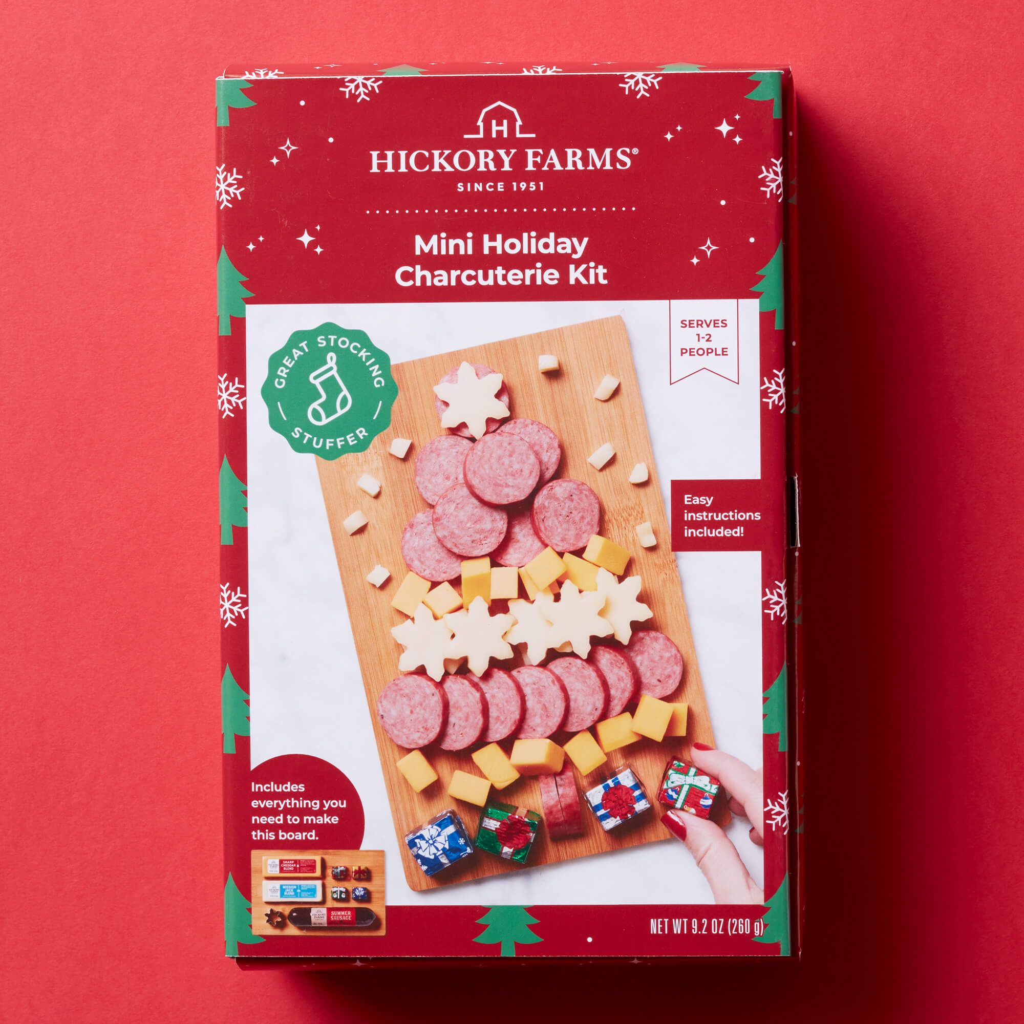 Mini Holiday Charcuterie Board Kit | Hickory Farms