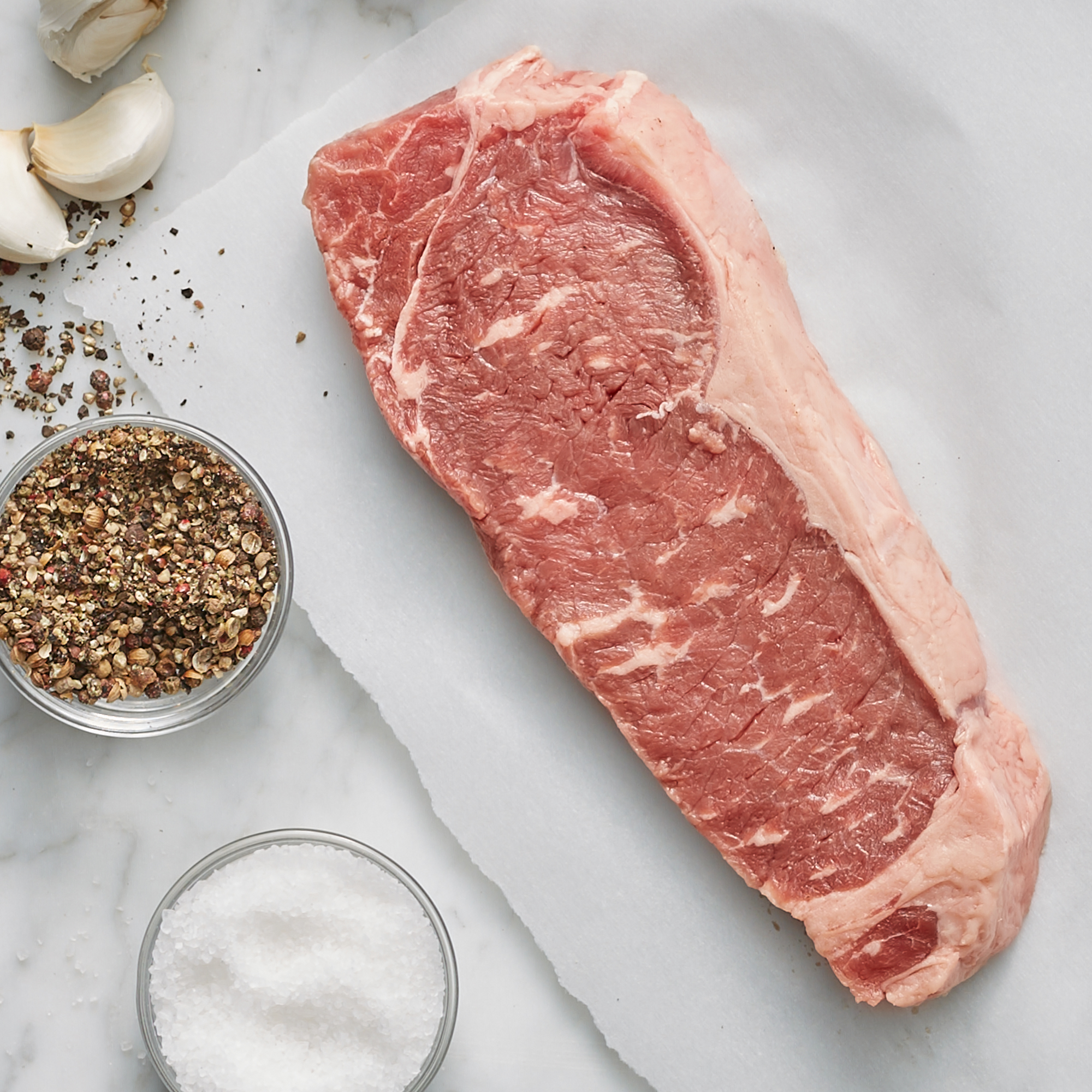  8 10 Oz New York Strip Steaks Hickory Farms